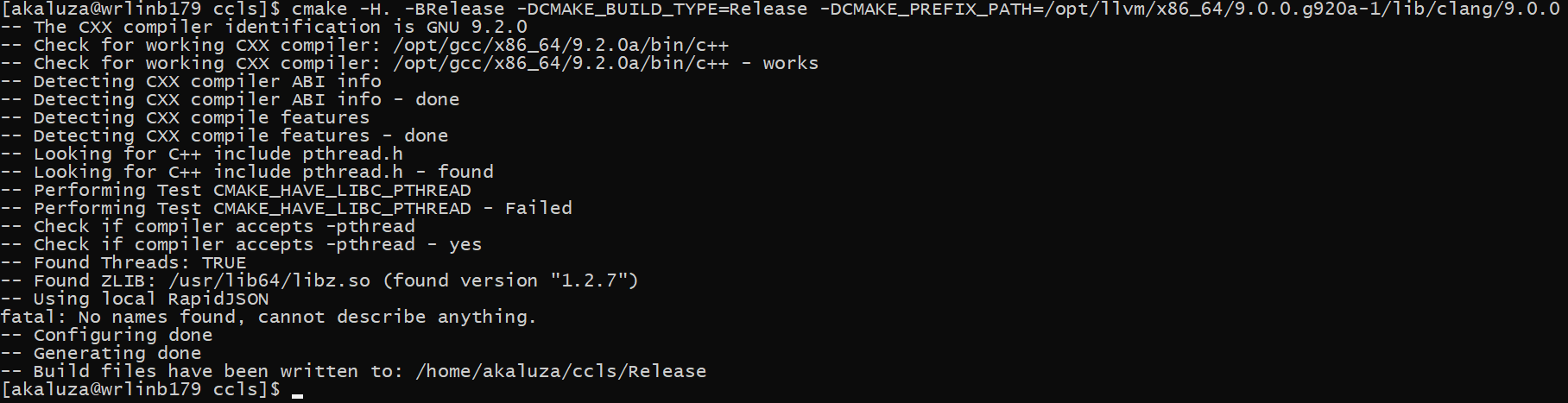 CMake build fails. ld: error: unable to find library -ltinfo · Issue #765 · MaskRay/ccls · GitHub