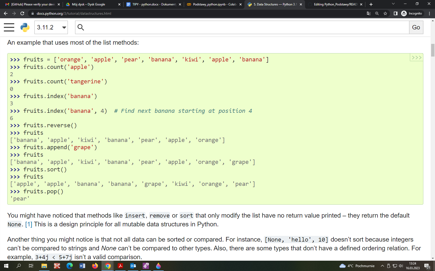 Github Joanna0512pythonpodstawy Kurs Sda 