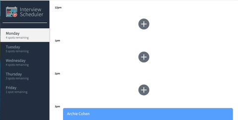 GitHub - greenlemonkp/scheduler
