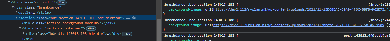 Section background shows always the same featured image in loop builder · Issue #226 · soflyy ...