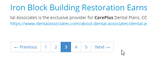 Search block pagination isn't working. · Issue #5748 · concretecms/concretecms · GitHub