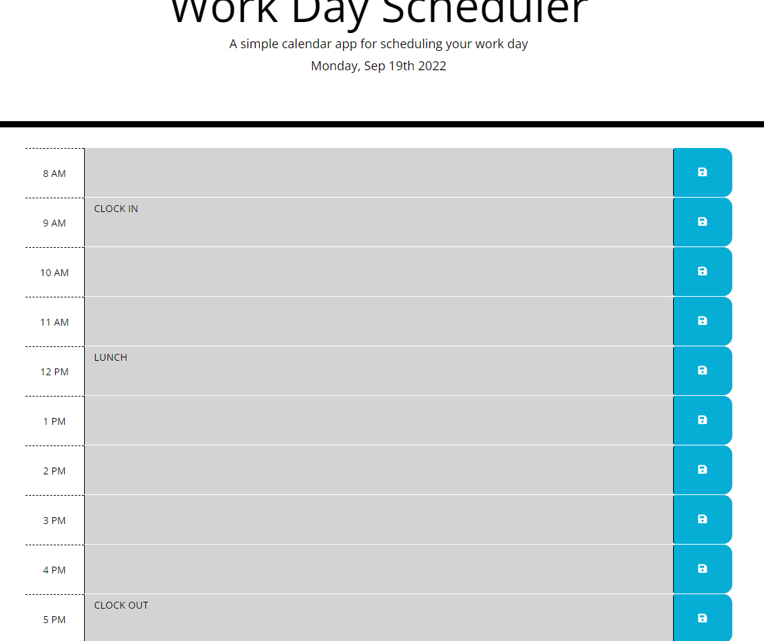 GitHub - SebastianCruz01/05-Work-Day-Scheduler: The daily planner is a ...