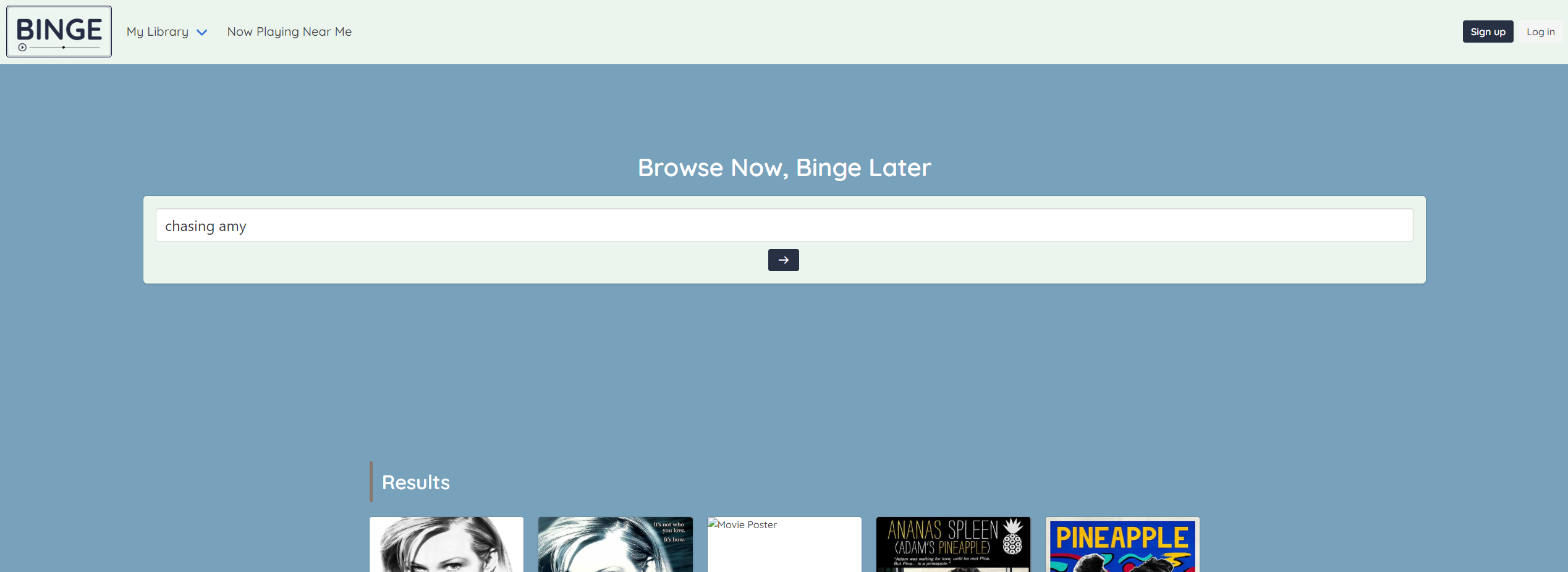 GitHub - marchocobar/Movie-Database-P1G7: BINGE is a movie search engine application that helps ...