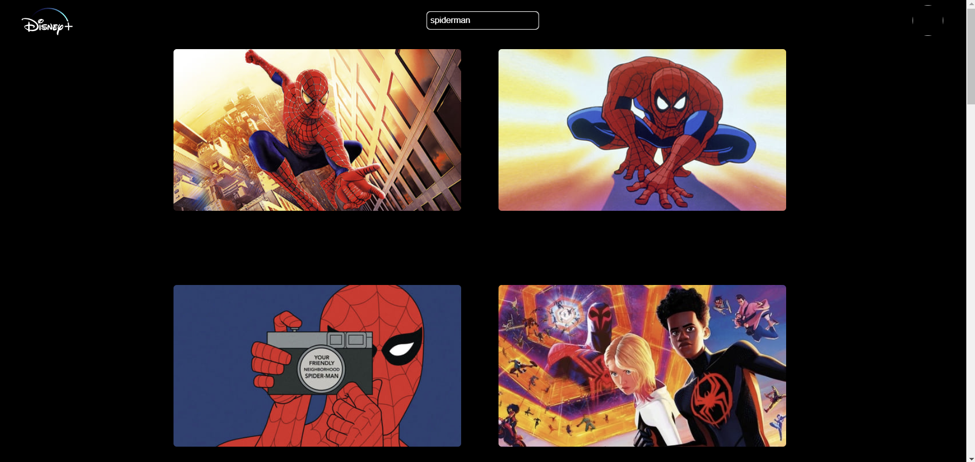 GitHub - eunbaming/Disney-plus: React, Axios, Firebase를 이용한 디즈니플러스 앱 구현 프로젝트입니다.