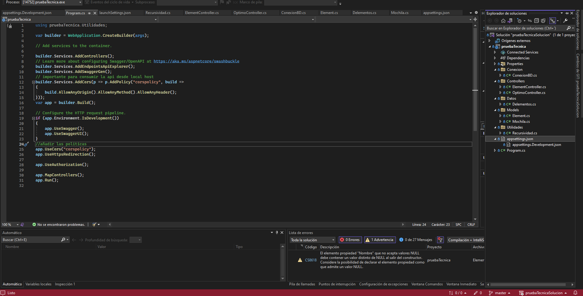 Github Juanda70perezpruebatecnicasolucion 