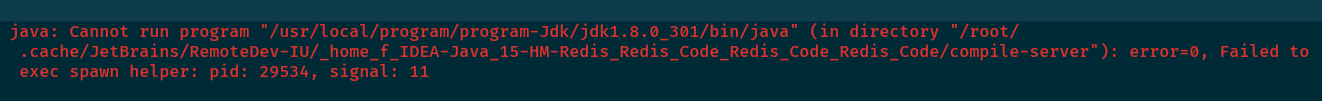 An Error Occurred In Remote Development Using Idea(error0 Failed To