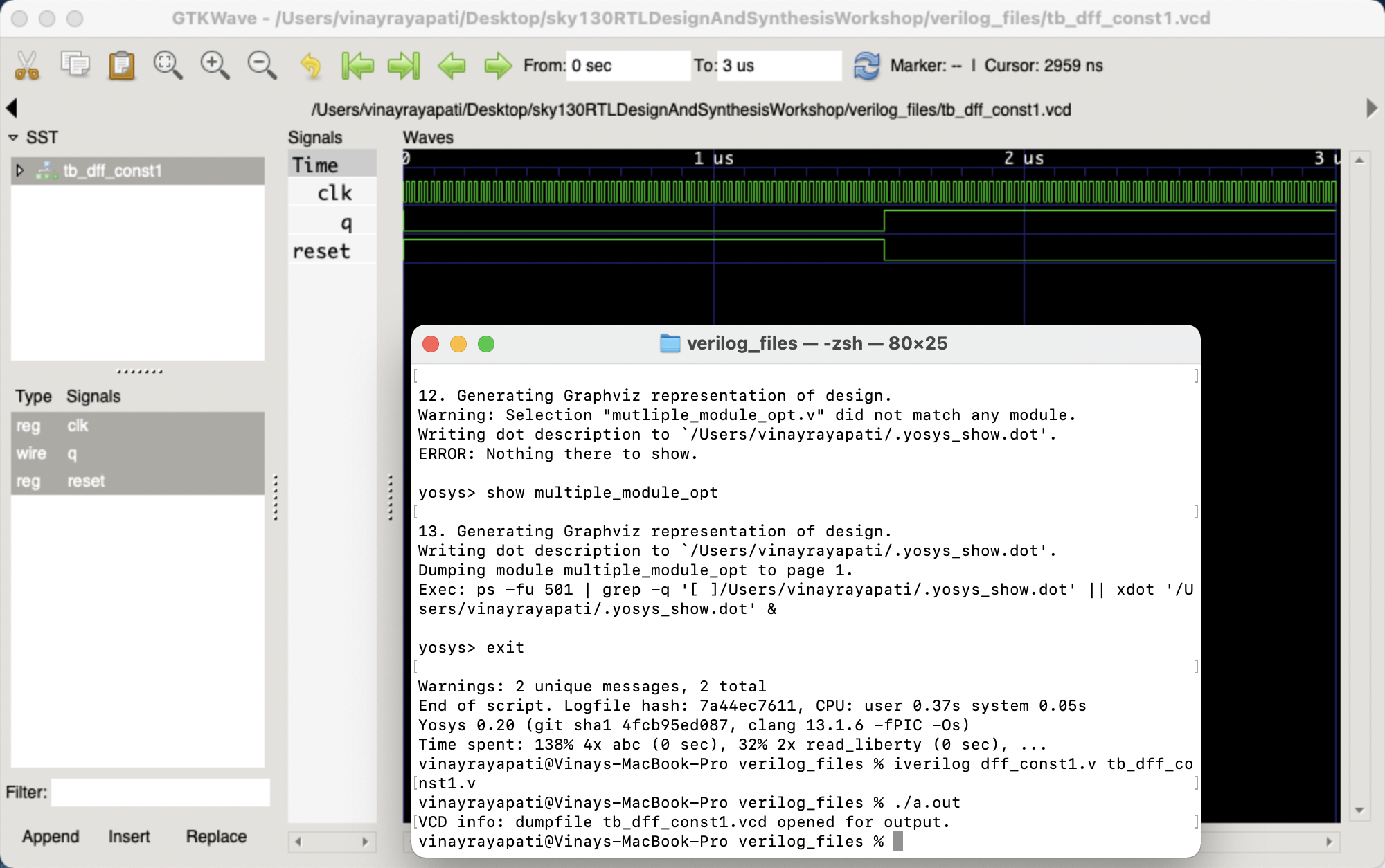 GitHub - vinayrayapati/RTL-design-using-Verilog-with-SKY130-Technology