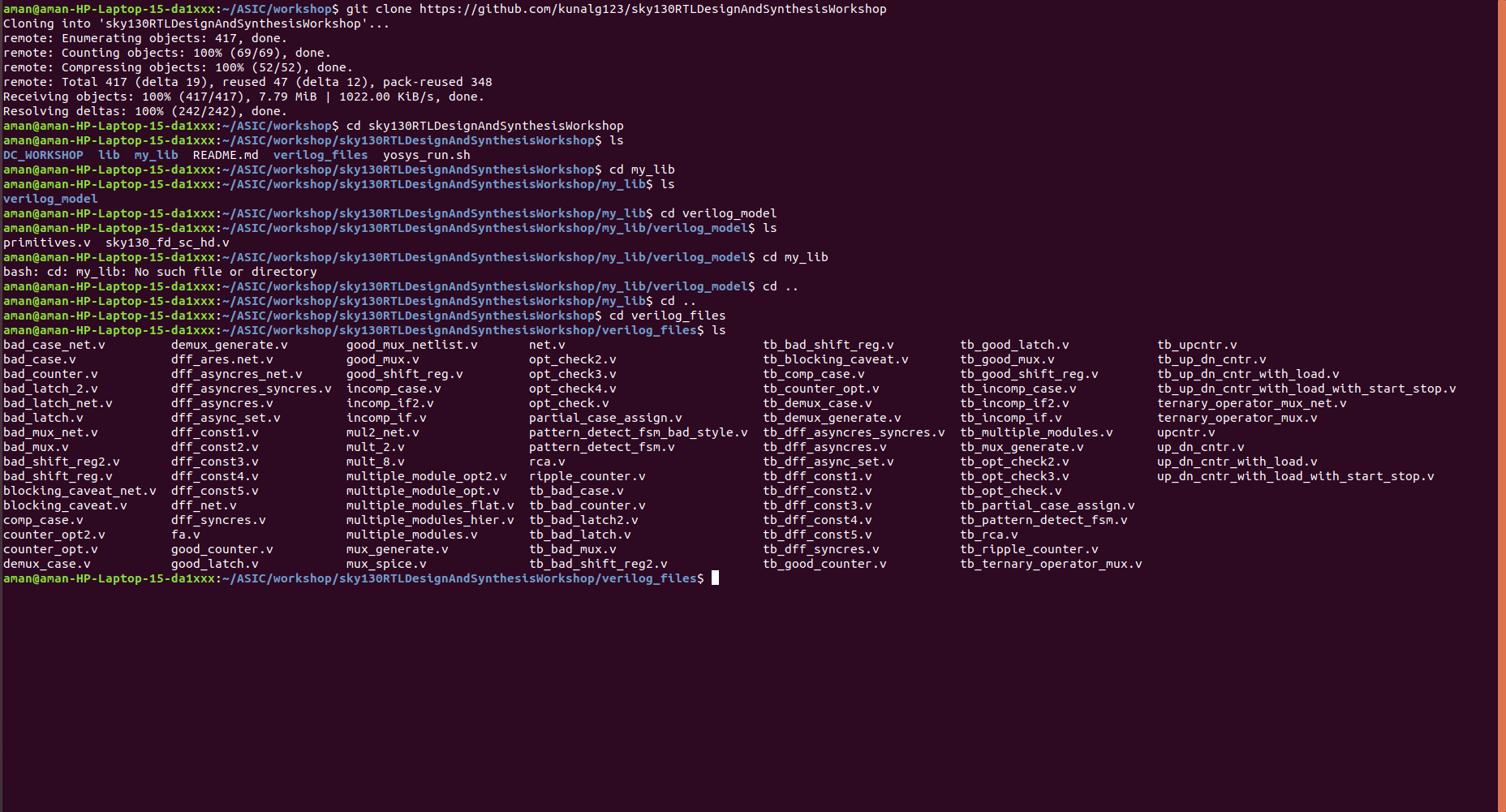 Github Amanp Iiitbrtl Design Using Verilog With Sky130 Technology 