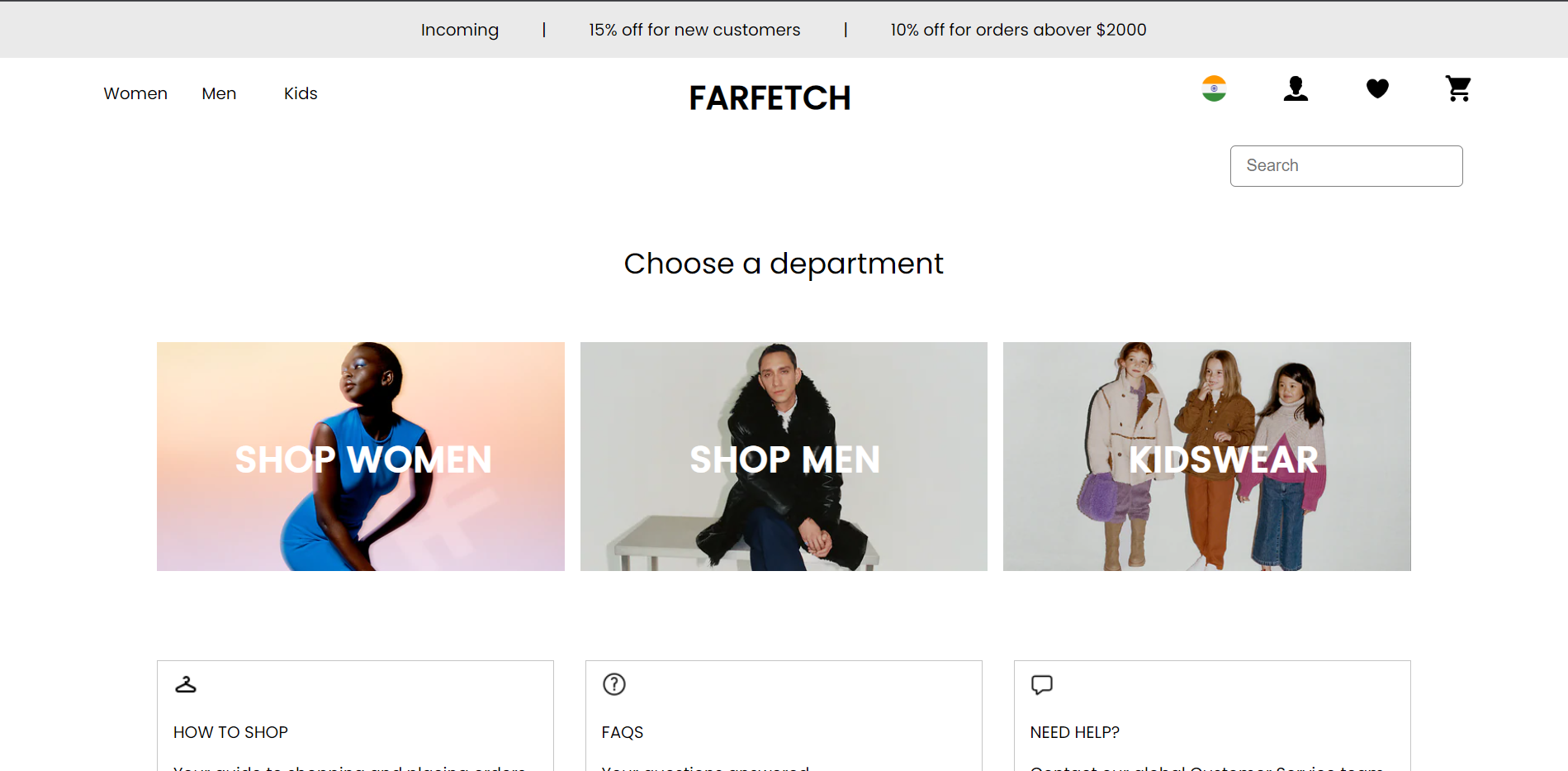 GitHub - sunchushivaaa/Farfetch-clone: Farfetch is a British-Portuguese online luxury fashion ...
