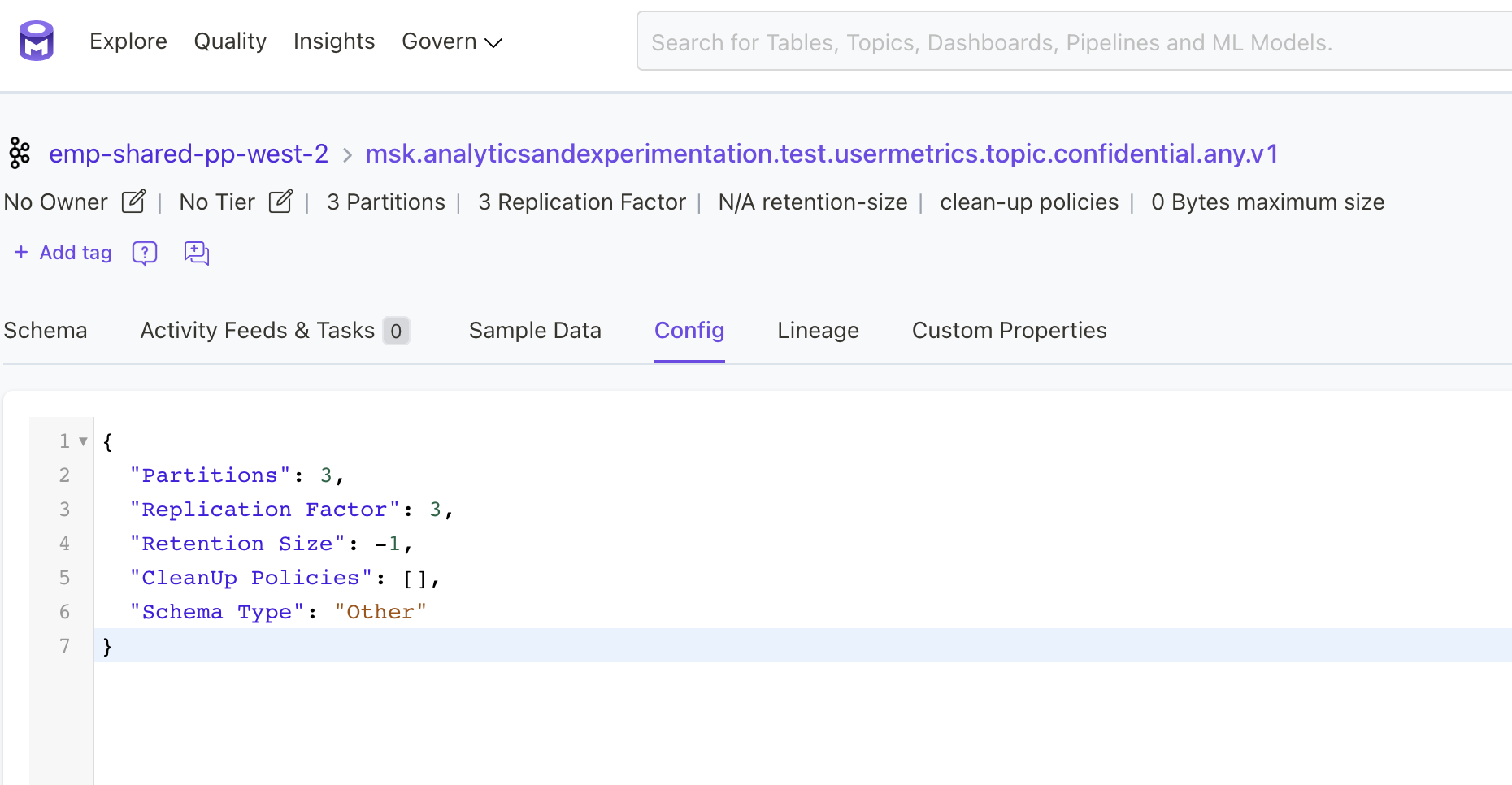 ingest issues for kafka messaging · Issue #10867 · open-metadata/OpenMetadata · GitHub