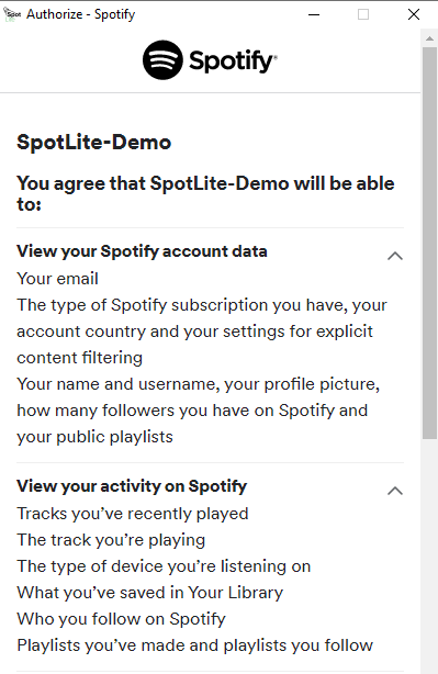 GitHub - ad3m3r5/SpotLite: Lightweight Spotify client using React