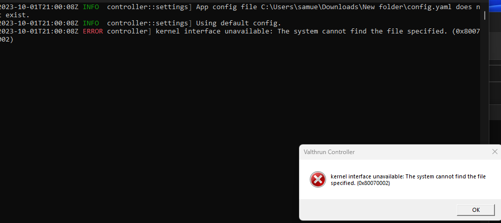Kernel interface unavailable · Issue #37 · Valthrun/Valthrun · GitHub