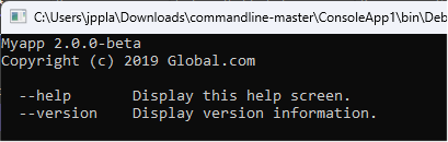 Generated help when verb is help does not display the verb list.. · Issue #884 ...