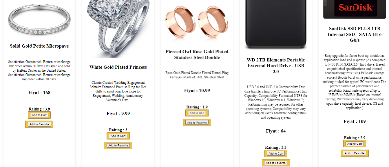 Github Oguzzx E Commerce App