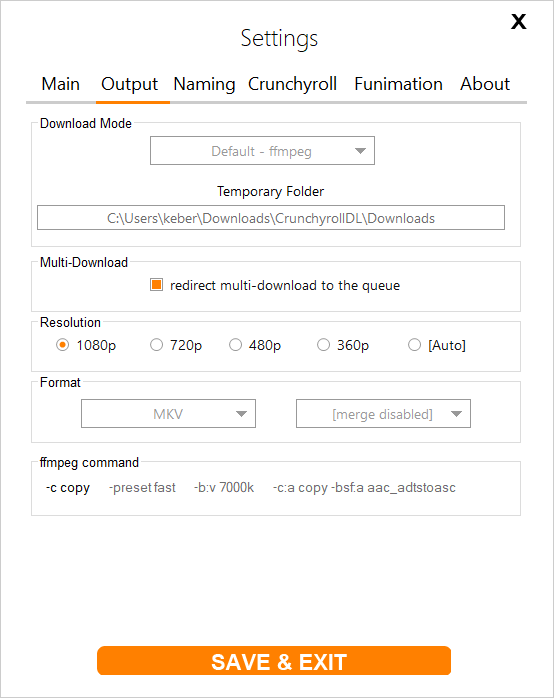 [v3.12 and v3.12.1] possible invalid ffmpeg commands · Issue #653 · hama3254/Crunchyroll ...
