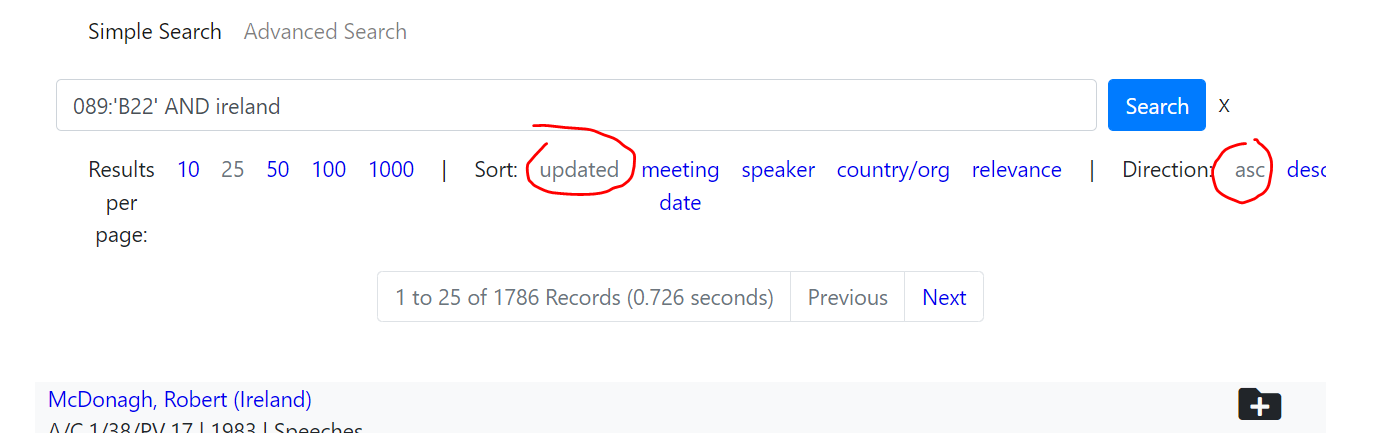 Sorting defaults go away when search is run · Issue #679 · dag-hammarskjold-library/dlx-rest ...