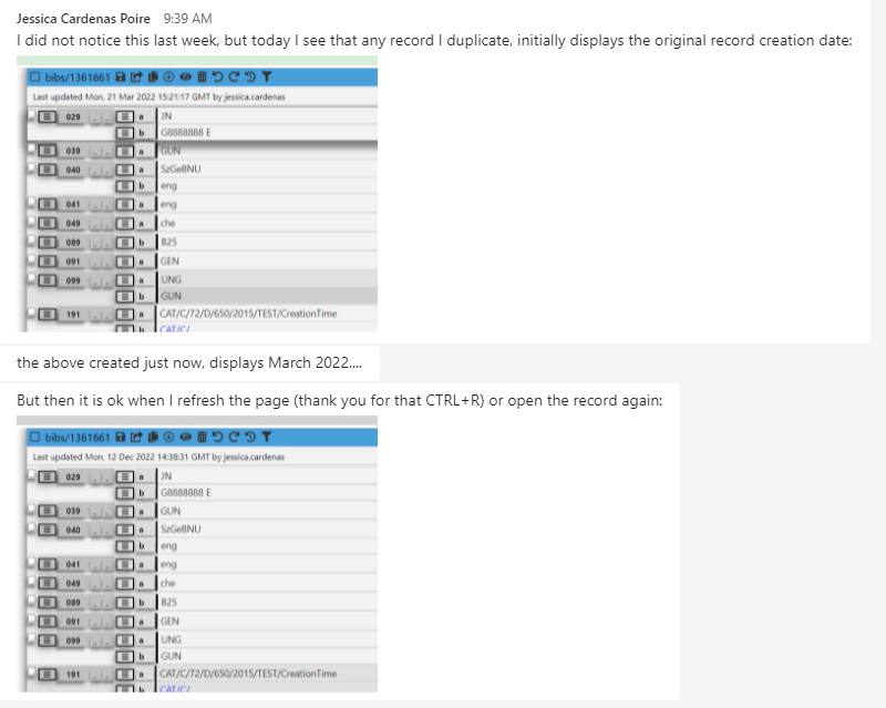 Cloned records initially display original record creation date · Issue #884 · dag-hammarskjold ...