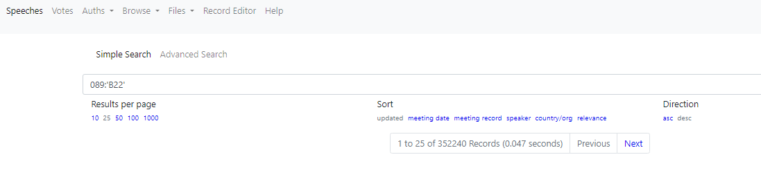 Add "created" as a sort option · Issue #1232 · dag-hammarskjold-library/dlx-rest · GitHub