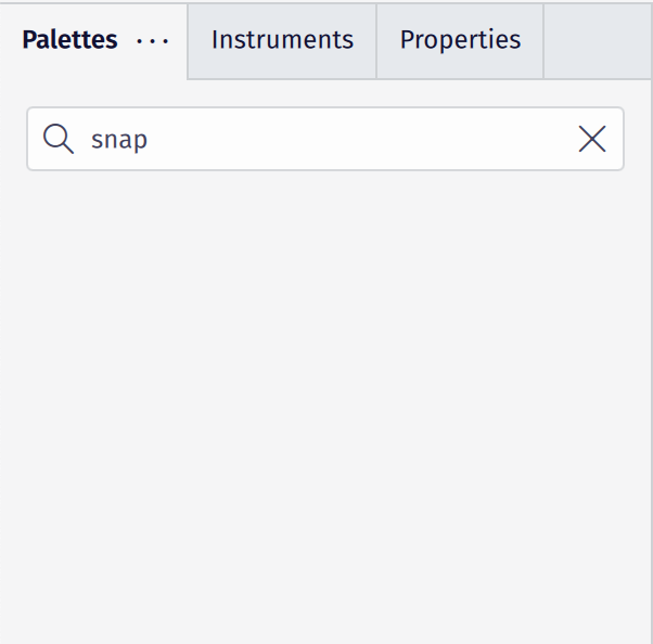 [MU4 Issue] Palette search excludes elements behind "More" button ...