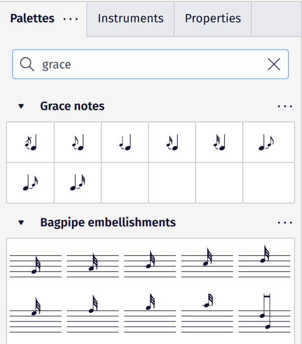 [MU4 Issue] Palette search excludes elements behind "More" button ...