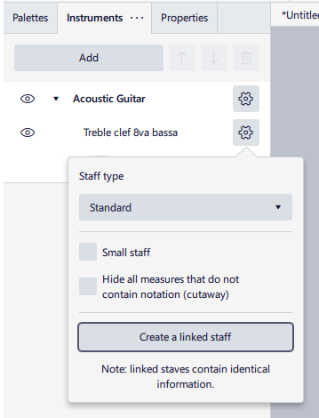 [MU4 Task] Add new instruments for fretted instruments that have tablature option · Issue #11497 ...