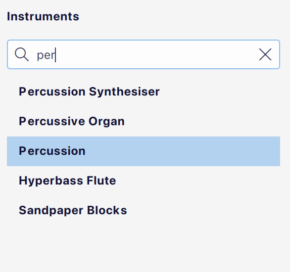 [MU4 Issue] Instrument search option should be limited to instrument name · Issue #14516 ...