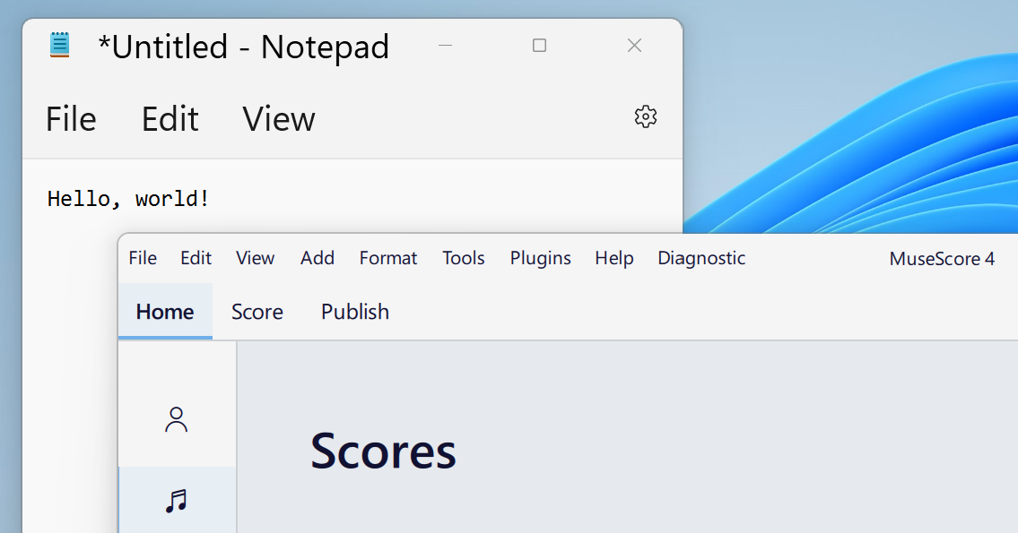 [MU4 Issue] Menu bar text size does not scale with system setting · Issue #16179 · musescore ...