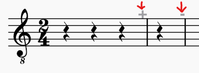 Irregular measure indictors hidden when 'Show formatting' is disabled · Issue #20045 · musescore ...