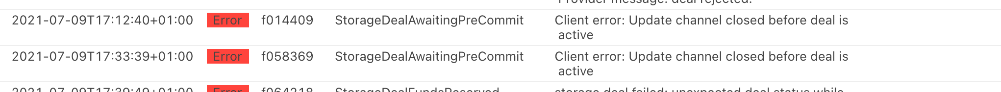 resume monitoring of ongoing deals on restart, instead of declaring them as errored · Issue #286 ...