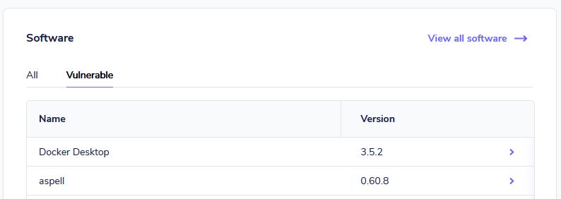Clicking on vulnerable software entry shows no hosts · Issue #3655 · fleetdm/fleet · GitHub