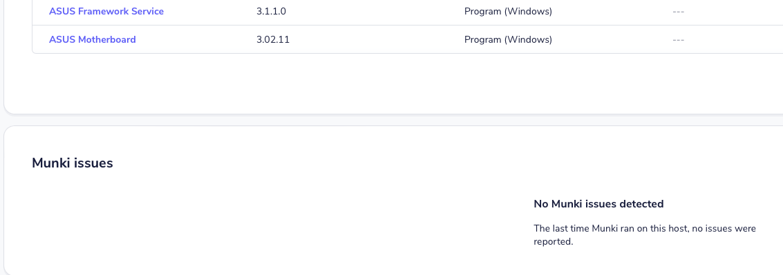 Munki card shows for Windows hosts under host details Software tab · Issue #8648 · fleetdm/fleet ...