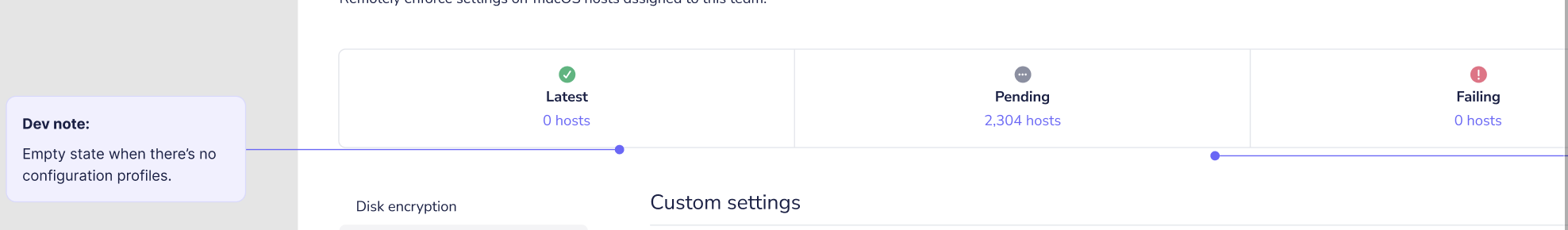 Profiles: Aggregate profile status · Issue #9640 · fleetdm/fleet · GitHub