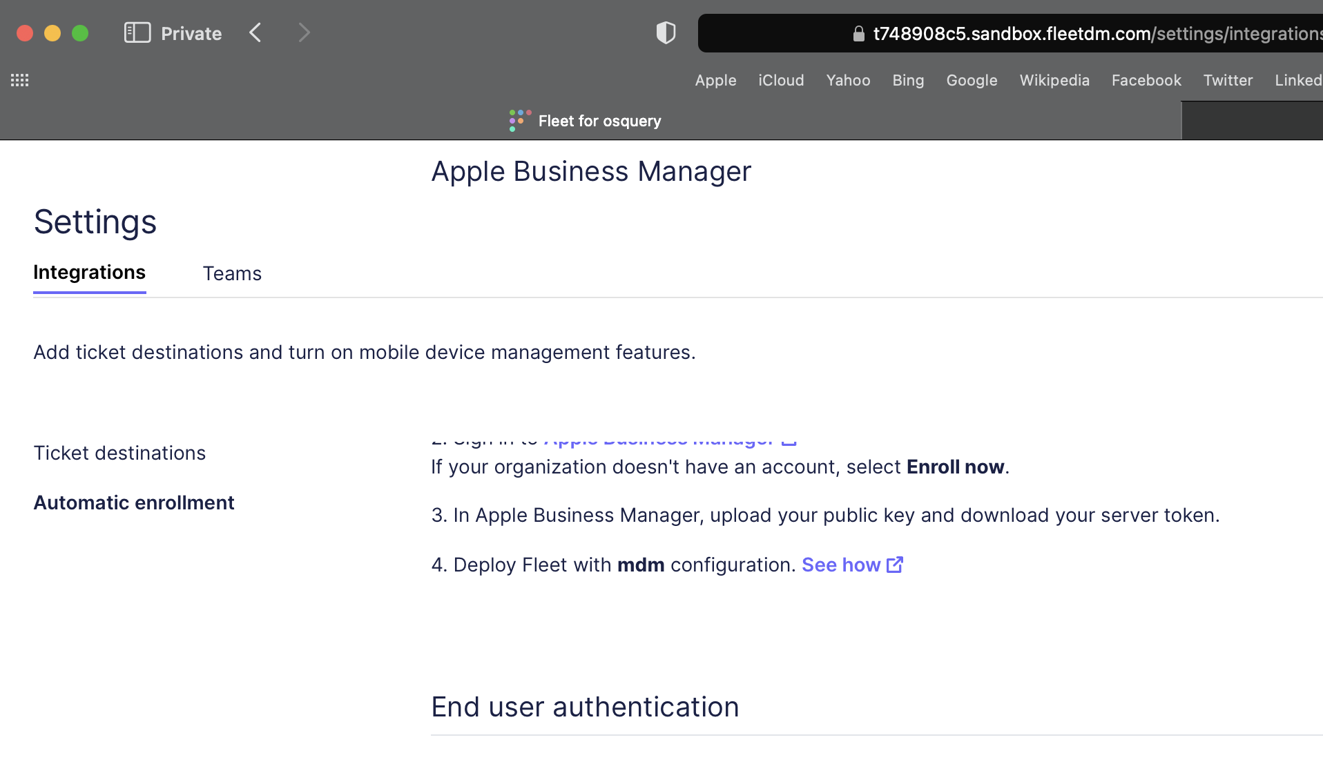 UX issues discovered on Sandbox · Issue #12065 · fleetdm/fleet · GitHub