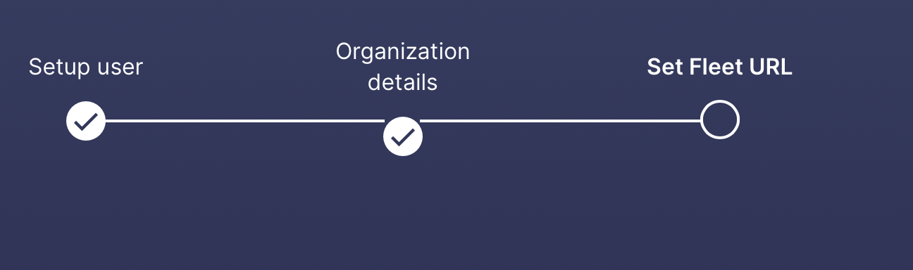 Misaligned icons during Fleet setup · Issue #12310 · fleetdm/fleet · GitHub