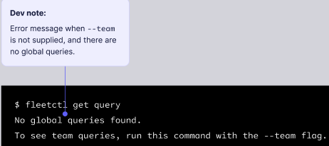 Missing CLI output for get queries command · Issue #12866 · fleetdm/fleet · GitHub