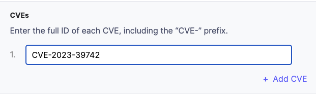 In vuln dashboard, pin "priority CVEs" to the top and observe progress ...
