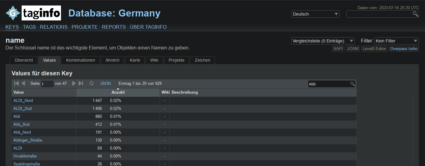 Incorrect name=ALDI Nord/ALDI Süd for shop=supermarket in Germany · Issue #8406 · osmlab/name ...