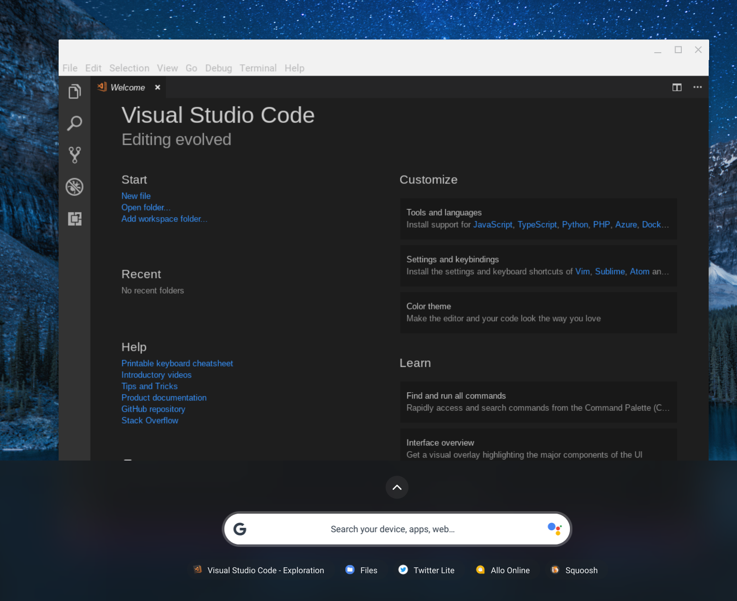 VSCode is blurry on Chrome OS with scaling · Issue #64070 · microsoft ...
