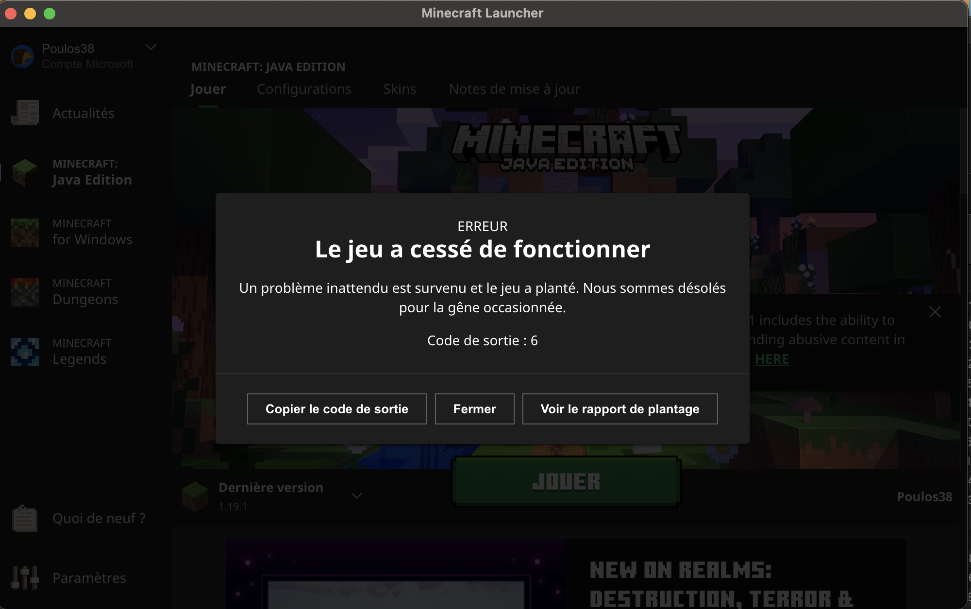 Exit code error 6 [Macbook pro] · Issue #297 · microsoft/openjdk · GitHub