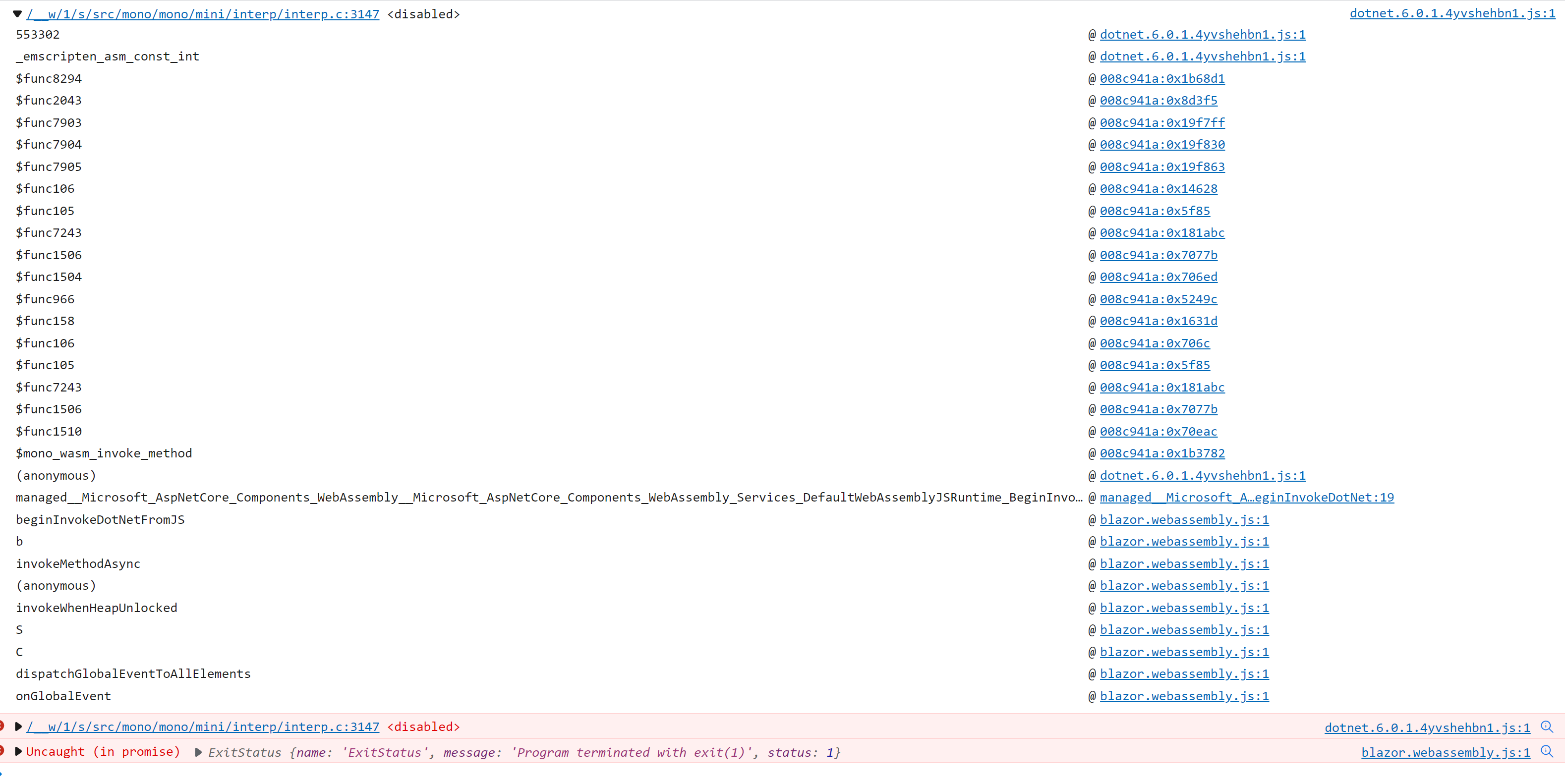 Blazor WASM PWA crashes when there is a list of inherited classes in the component · Issue ...