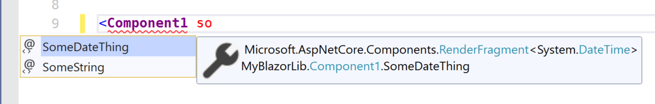 Can no longer use templated parameters on components in a library project · Issue #9114 · dotnet ...