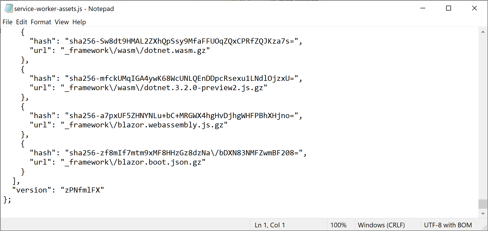 Precompression interferes with service worker asset manifest · Issue #19503 · dotnet/aspnetcore ...