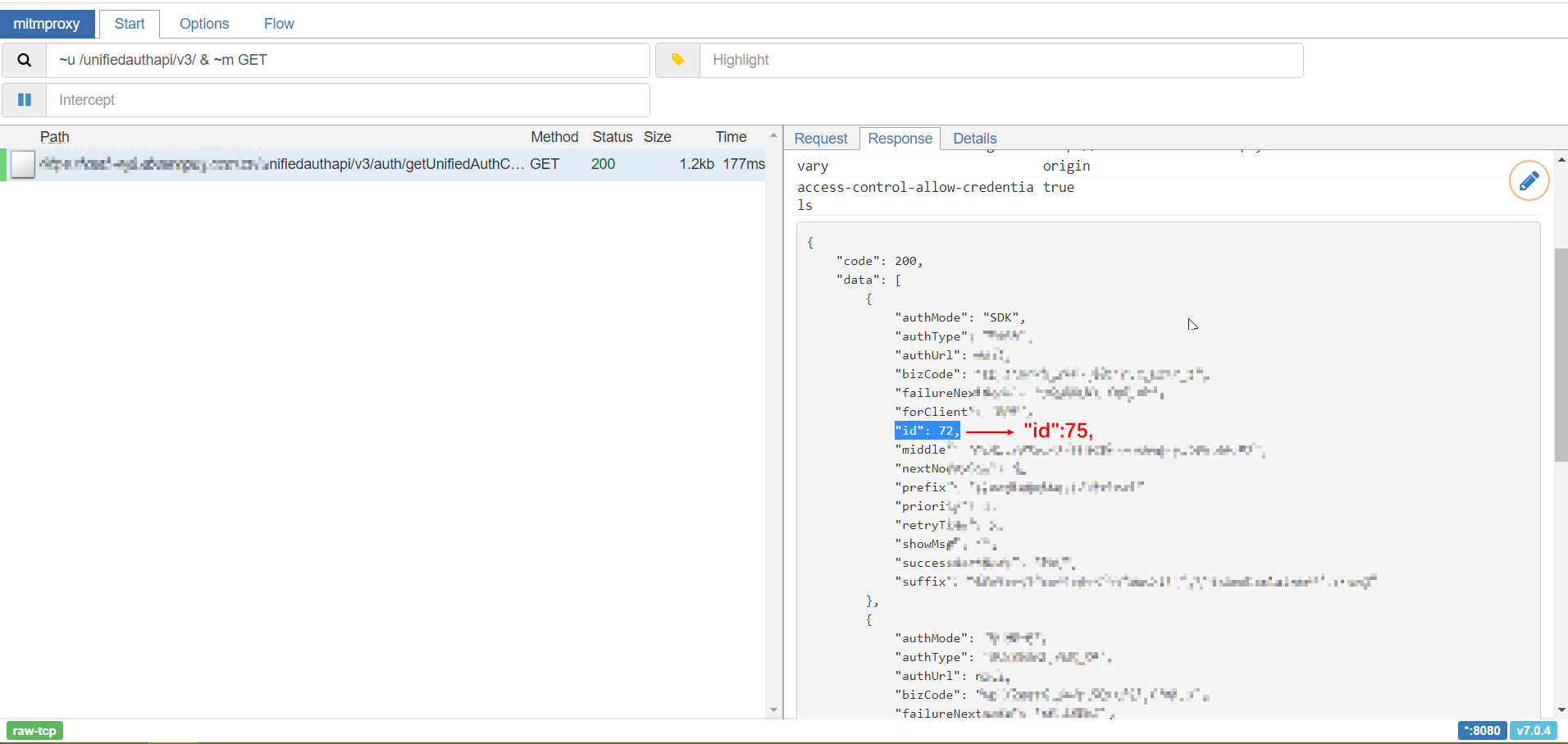 How to use mitmweb to rewrite/modify response body(json)? · mitmproxy mitmproxy · Discussion ...
