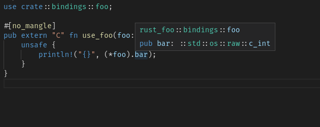 Unresolved Import And Other Errors With Bindgen On Remote Workspaces · Issue 6899 · Rust Lang