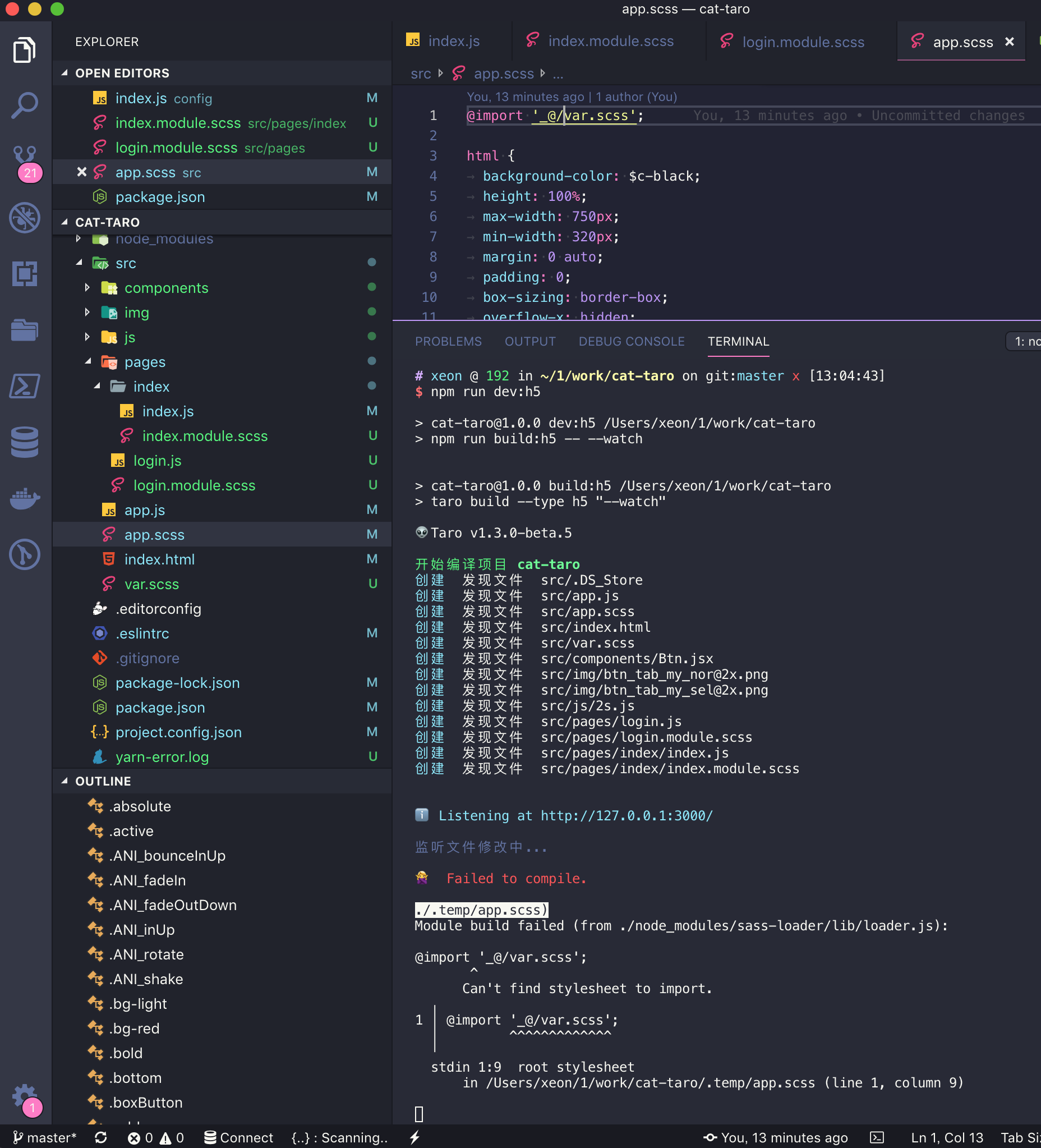 根本就不走importer这个方法啊 · Issue #1 · js-newbee/taro-best-practices · GitHub