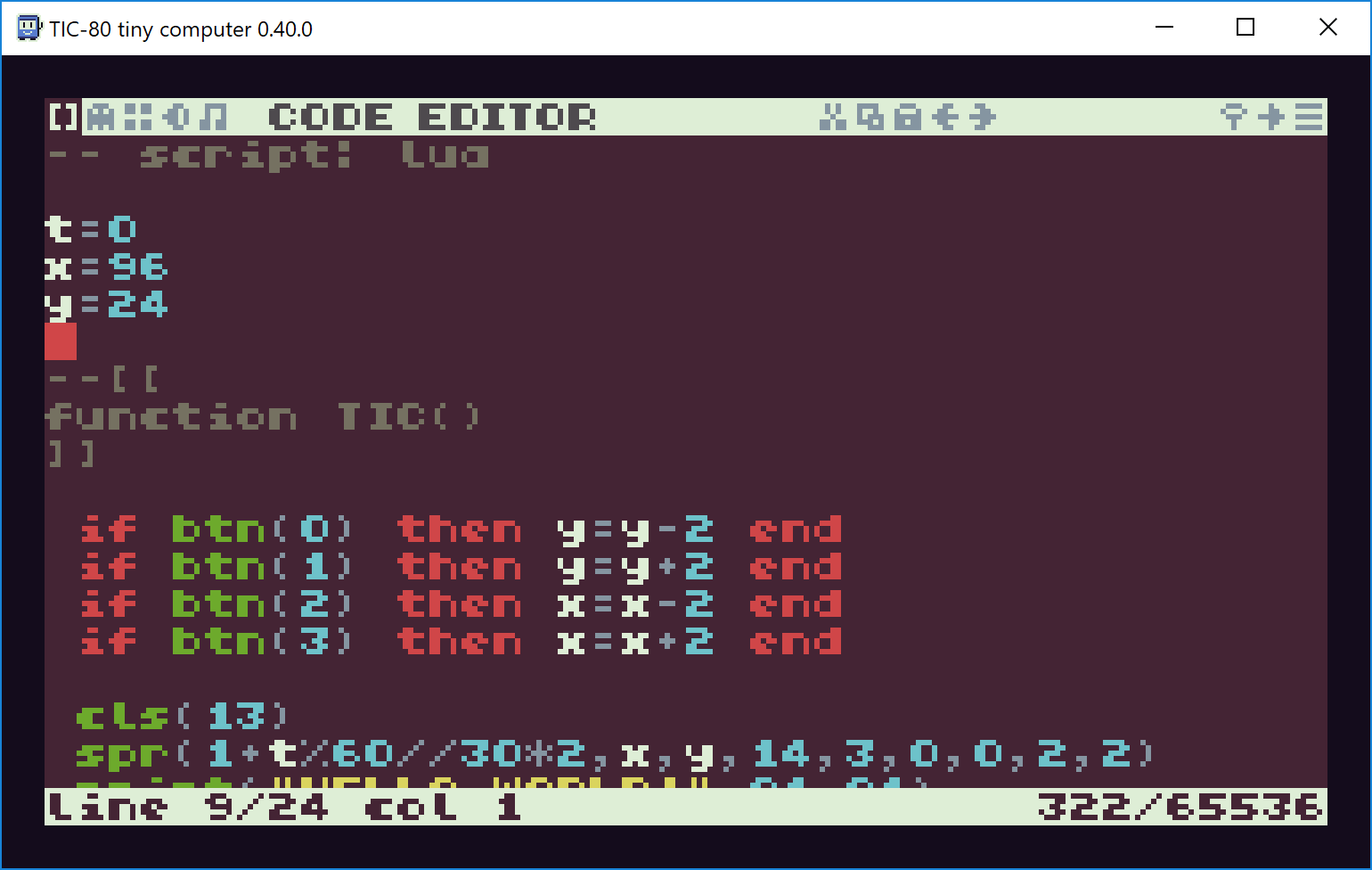 Incorrect Lua Syntax Highlighting In Text Editor · Issue 232 · Nesboxtic 80 · Github