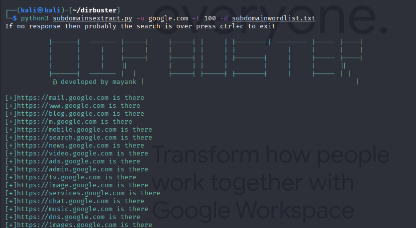 GitHub - MayankpalCS/dirbuster: Directory buster which runs over the ...