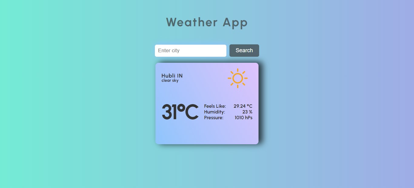 GitHub - manipandit/weather-app
