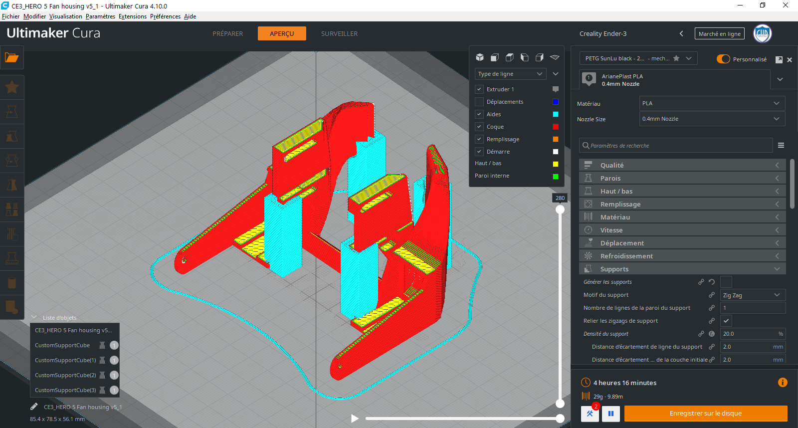 Custom Support screws up view of object · Issue #10026 · Ultimaker/Cura ...