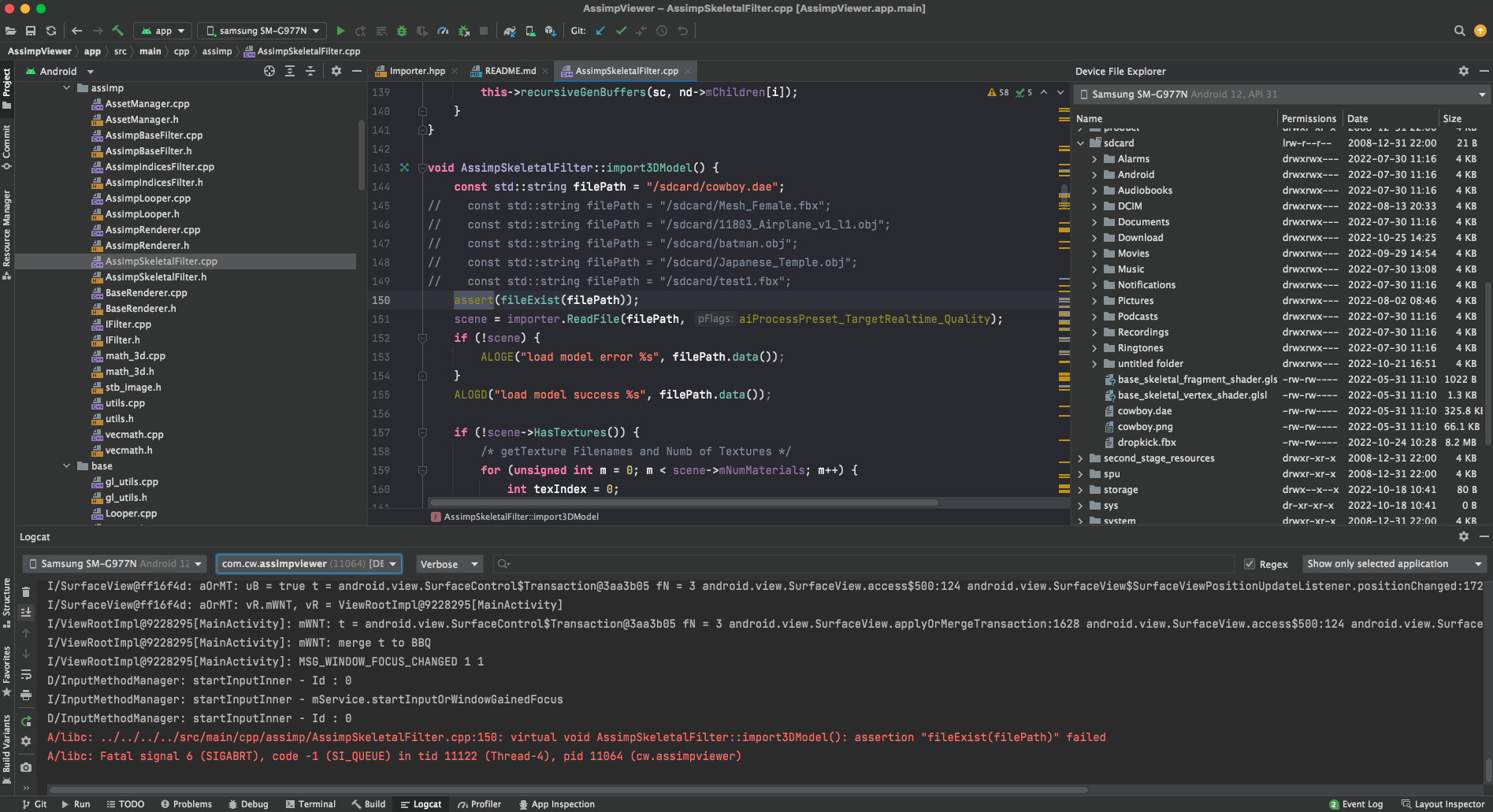 Could not loading file. · Issue #4 · tanpuer/AssimpViewer · GitHub